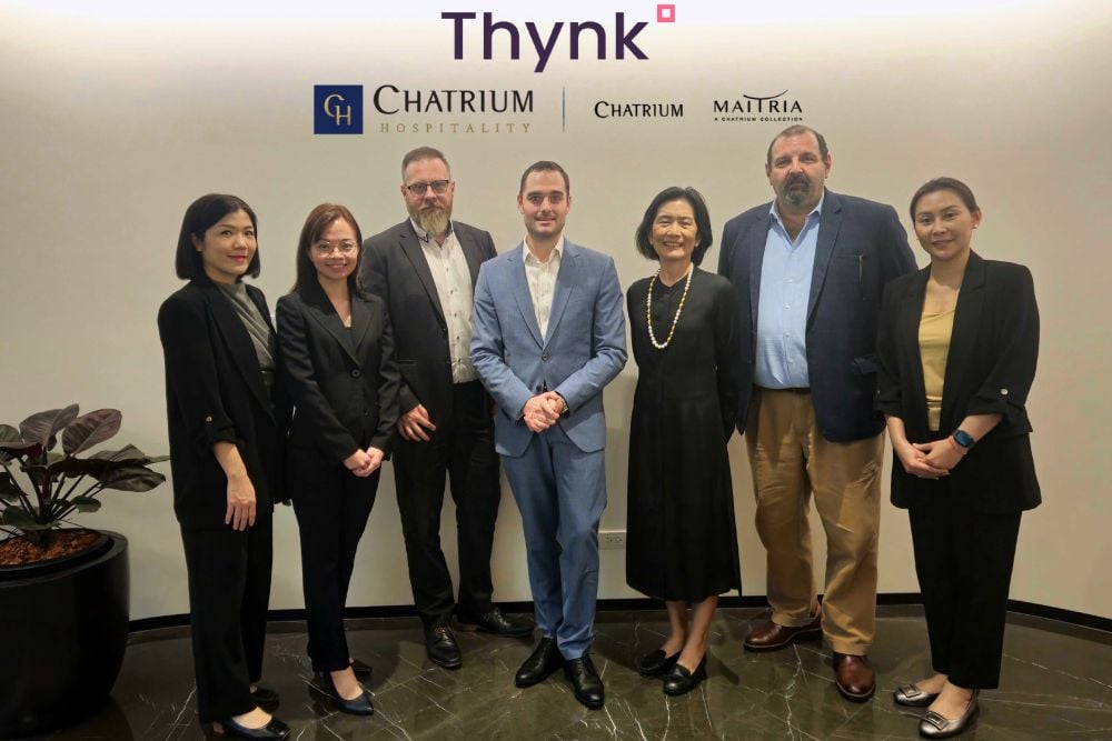 Thynk Partners with Chatrium Hospitality for Asian Market Debut